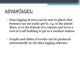Data Acquisition System and Data loggers | PPT
