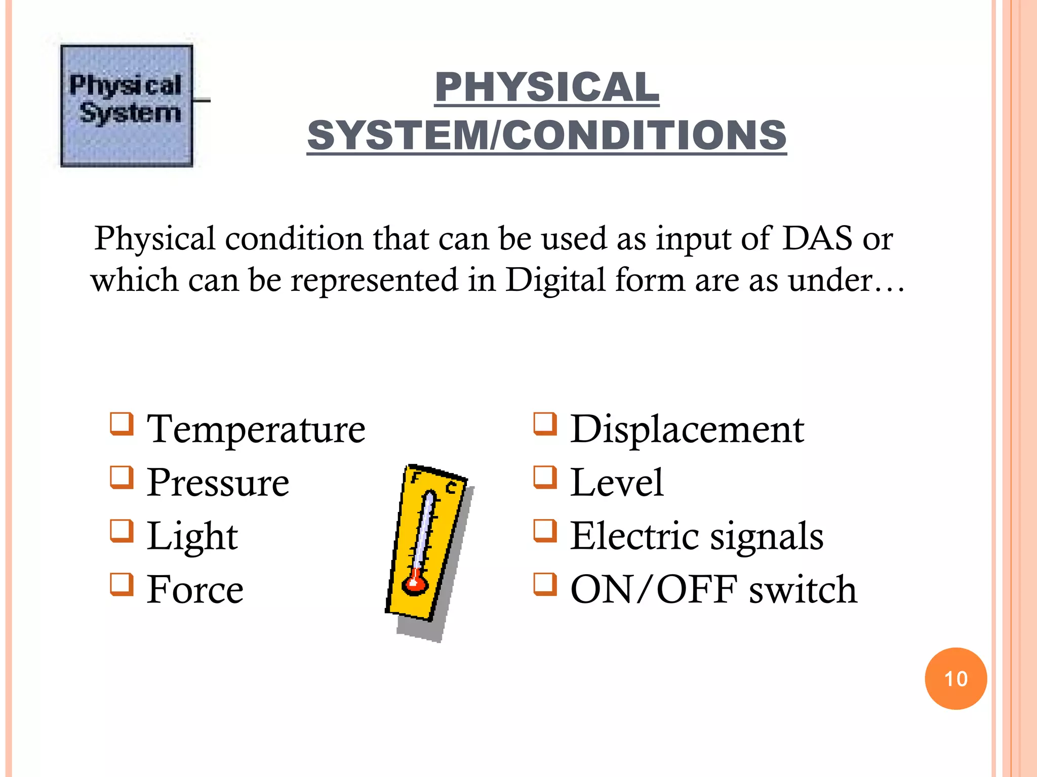 Data acquisition system (DAS) | PPT