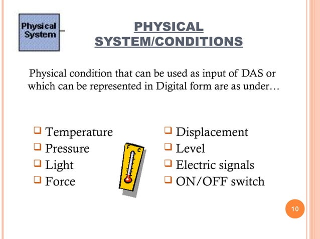 Data acquisition system (DAS) | PPT