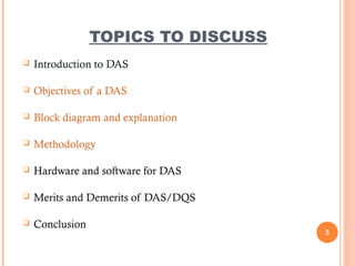 Data acquisition system (DAS) | PPT