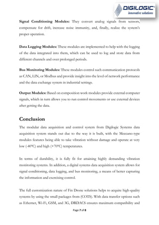 Data Acquisition Systems from Digilogic Systems | PDF