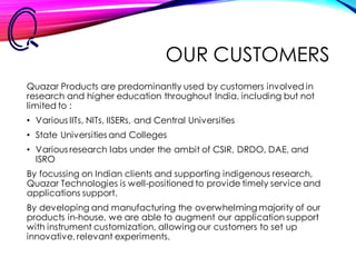 (2014) Quazar Data Acquisition Systems | PPT