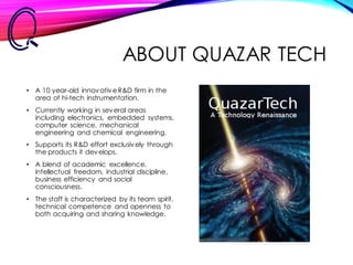 (2014) Quazar Data Acquisition Systems | PPT