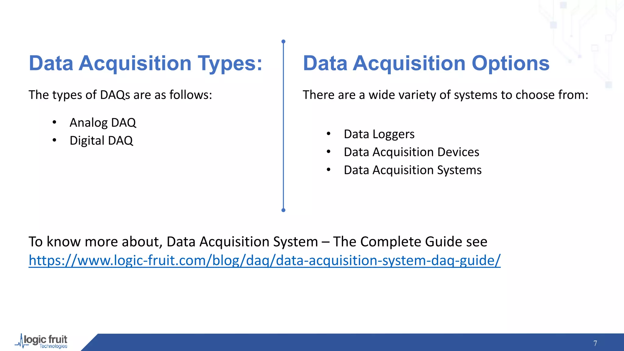 Data Acquisition System – The Complete Guide | PPT