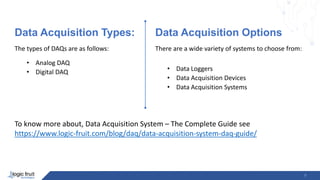 Data Acquisition System – The Complete Guide | PPT