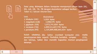 PEMAHAMAN DASAR DATA ANALYTIC DASAR SMK. | PPT