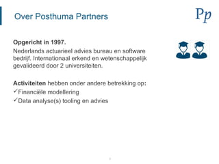 Posthuma Partners Data analyse software insurers | PPT
