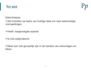 Posthuma Partners Data analyse software insurers | PPT