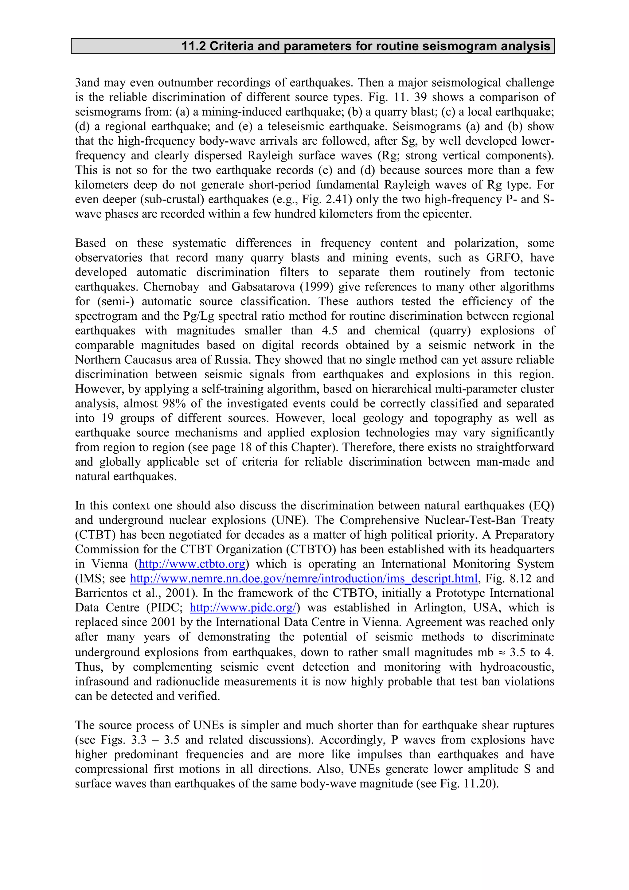 Data analysis and Seismogram Interpretation | PDF