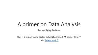 Data analysis | PPTX