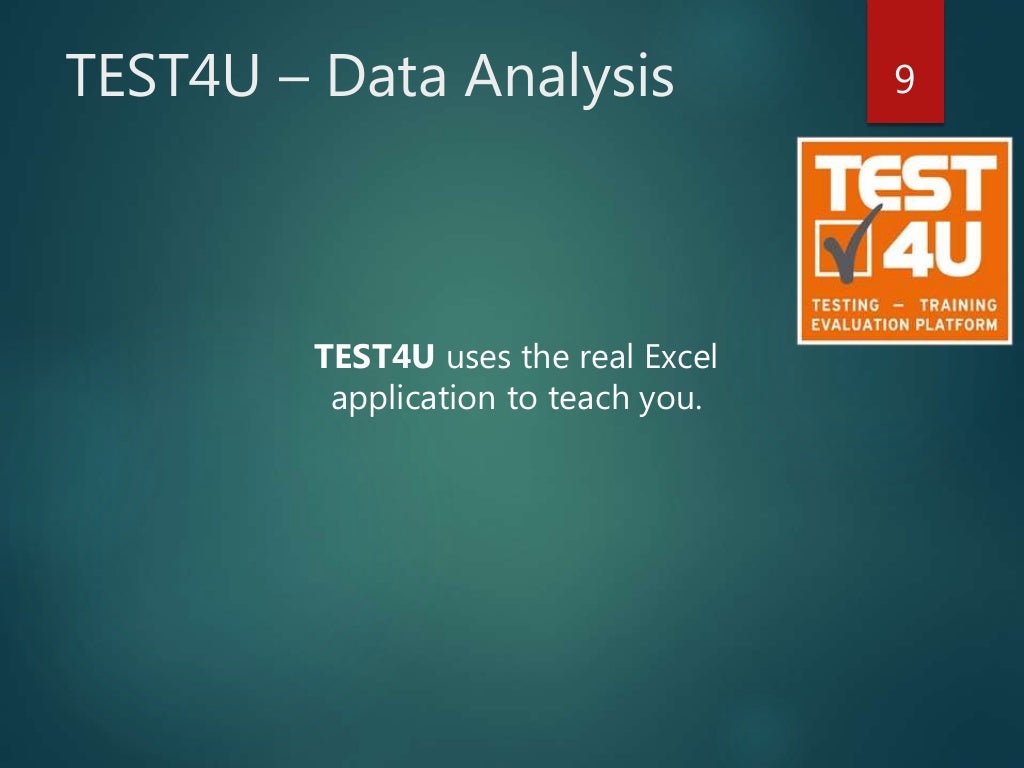 data-analysis-with-excel-test4u