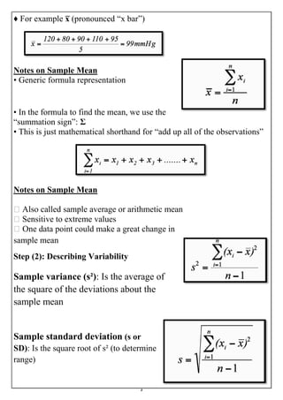 Data analysis ( Bio-statistic ) | PDF