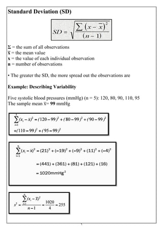 Data analysis ( Bio-statistic ) | PDF