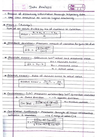 Data Analysis | PDF