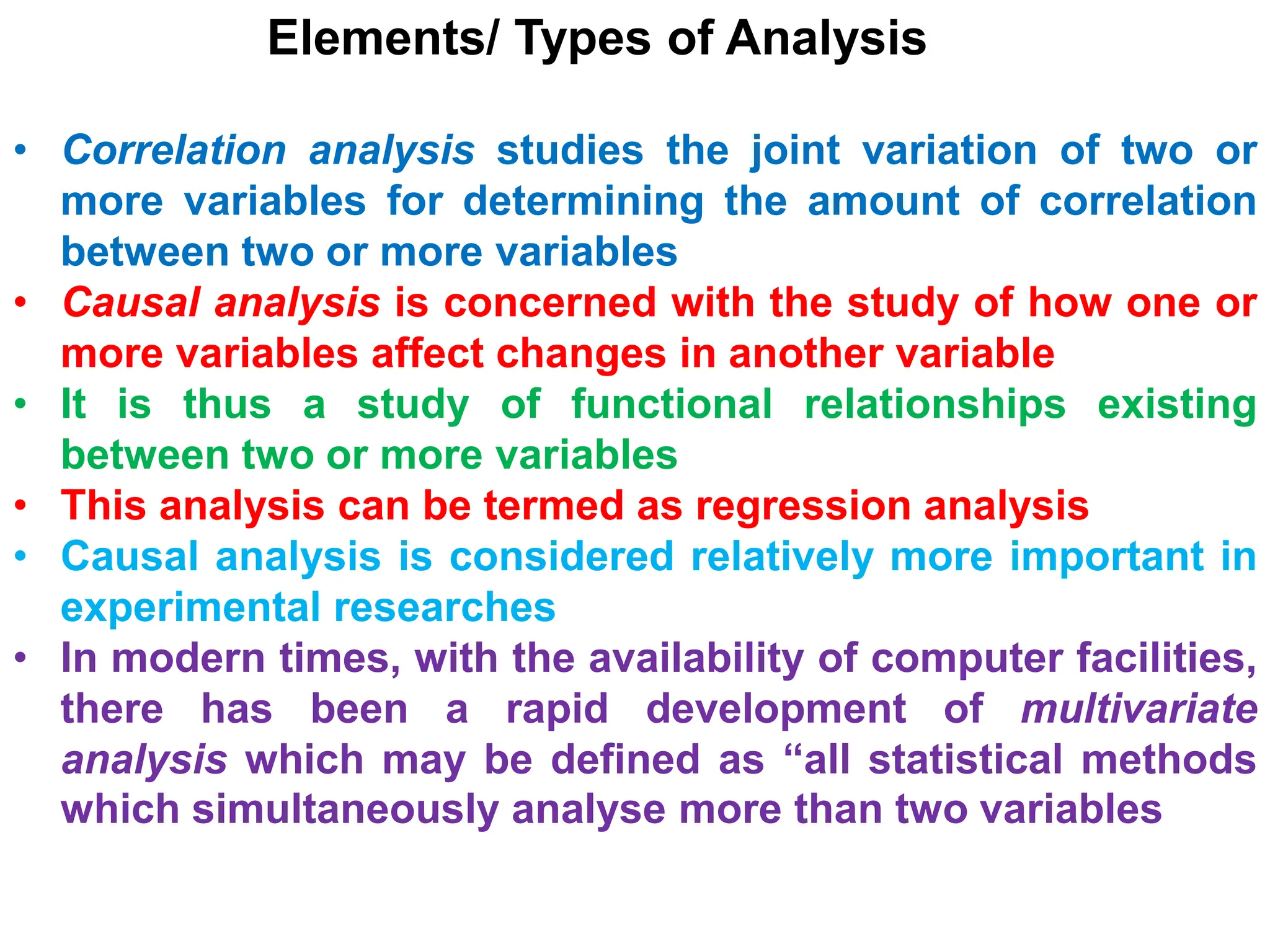 Data Analysis Technique Data Collection Data Analysis Ppt