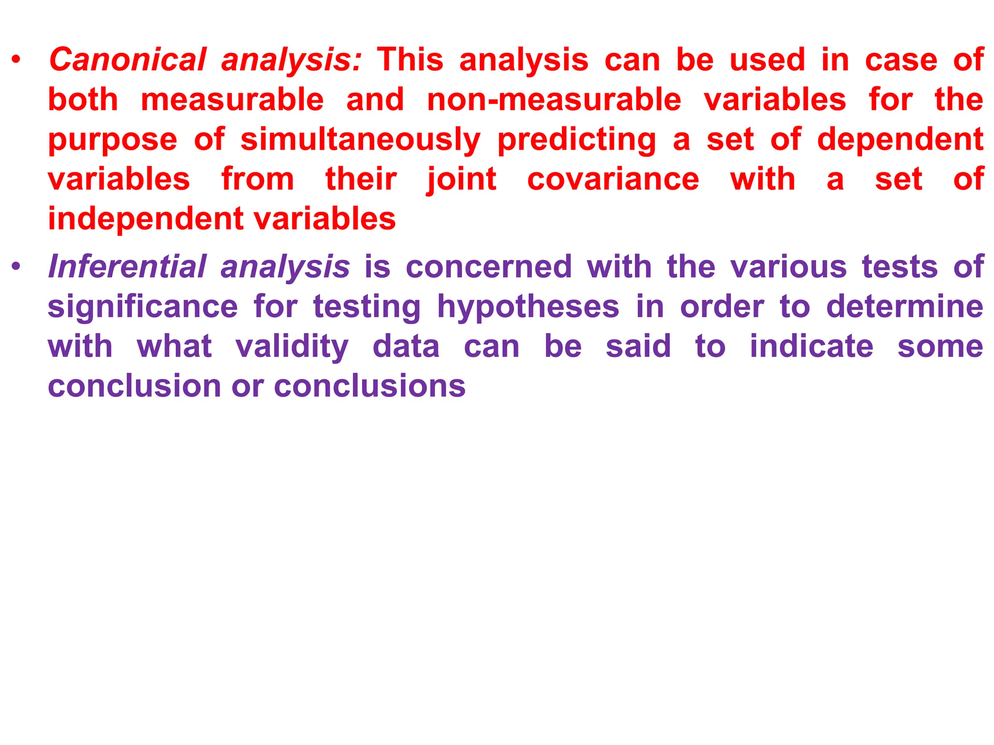 Data Analysis Technique Data Collection Data Analysis Ppt