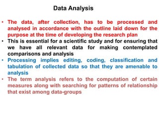 Data Analysis technique, data collection, data analysis | PPT