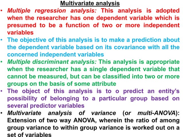 Data Analysis technique, data collection, data analysis | PPT