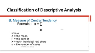 DATA ANALYSIS | PPTX