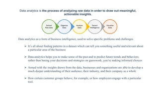 Data Analysis - Approach & Techniques | PPTX