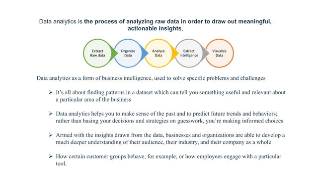 Data Analysis - Approach & Techniques | PPTX