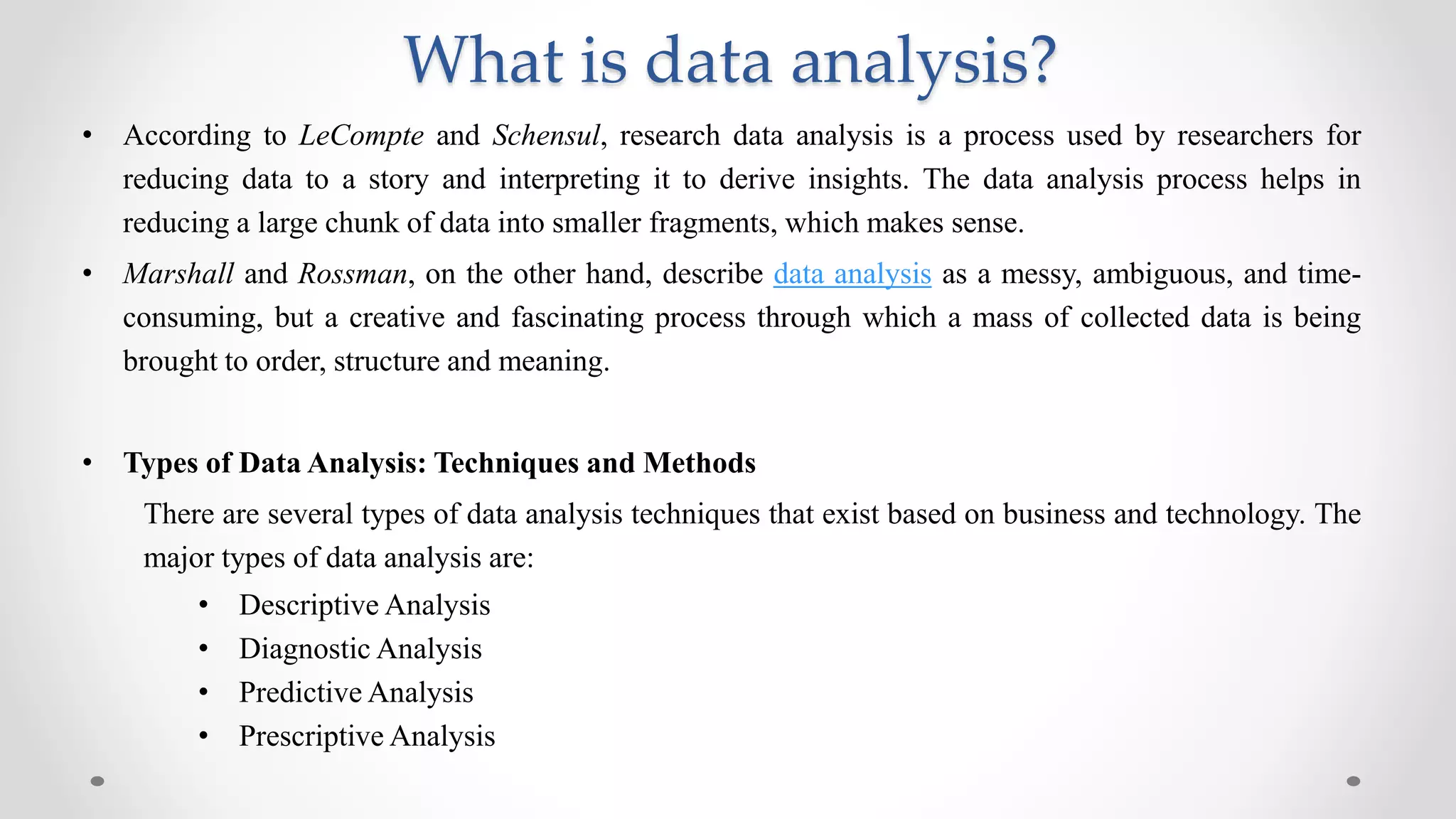 Data Analysis in Research: Descriptive Statistics & Normality | PPTX