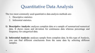 Data Analysis in Research: Descriptive Statistics & Normality | PPTX