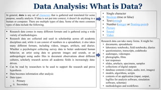 Data Analysis in Research: Descriptive Statistics & Normality | PPTX