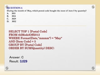 Data analysis accesssql_modeloff | PDF | Databases | Computer Software and Applications