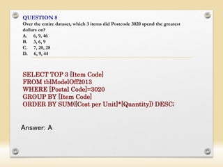 Data analysis accesssql_modeloff | PDF | Databases | Computer Software and Applications
