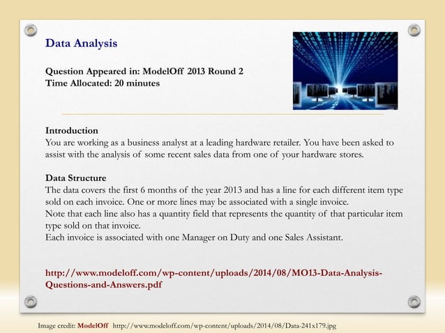 Data analysis accesssql_modeloff | PPT
