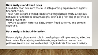 Data analysis and fraud rulesfor data analytics.pptx