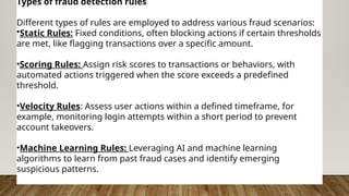 Data analysis and fraud rulesfor data analytics.pptx