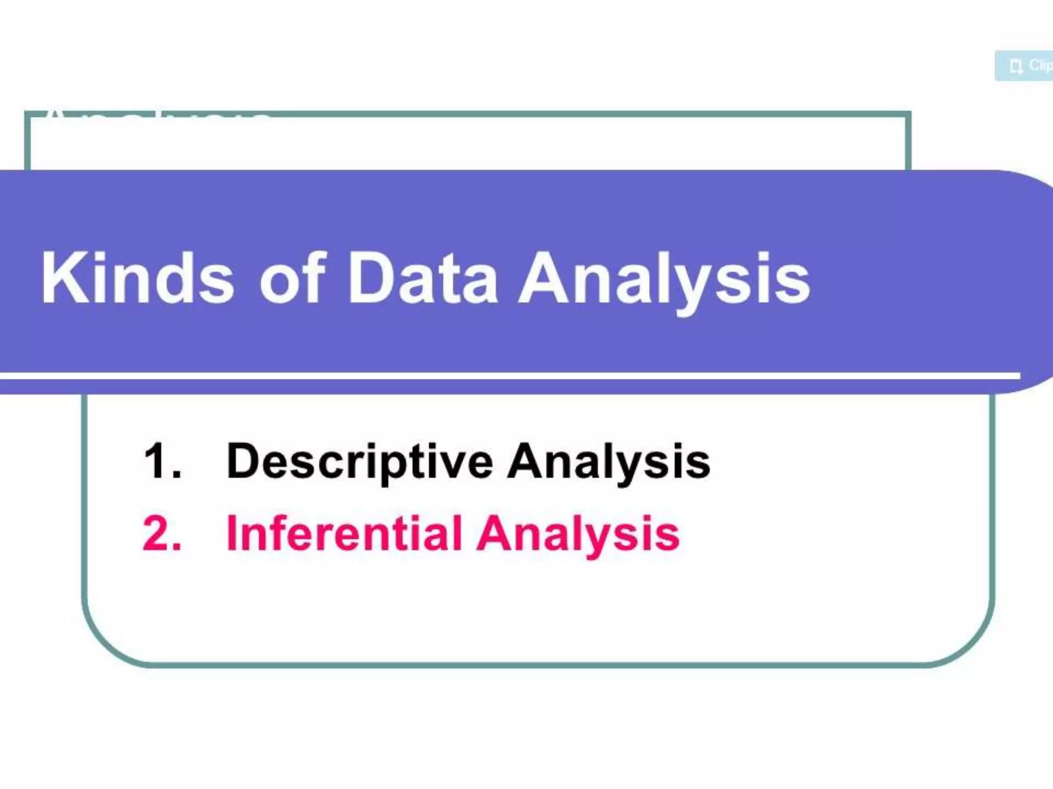 Data analysis and Interpretation | PPTX