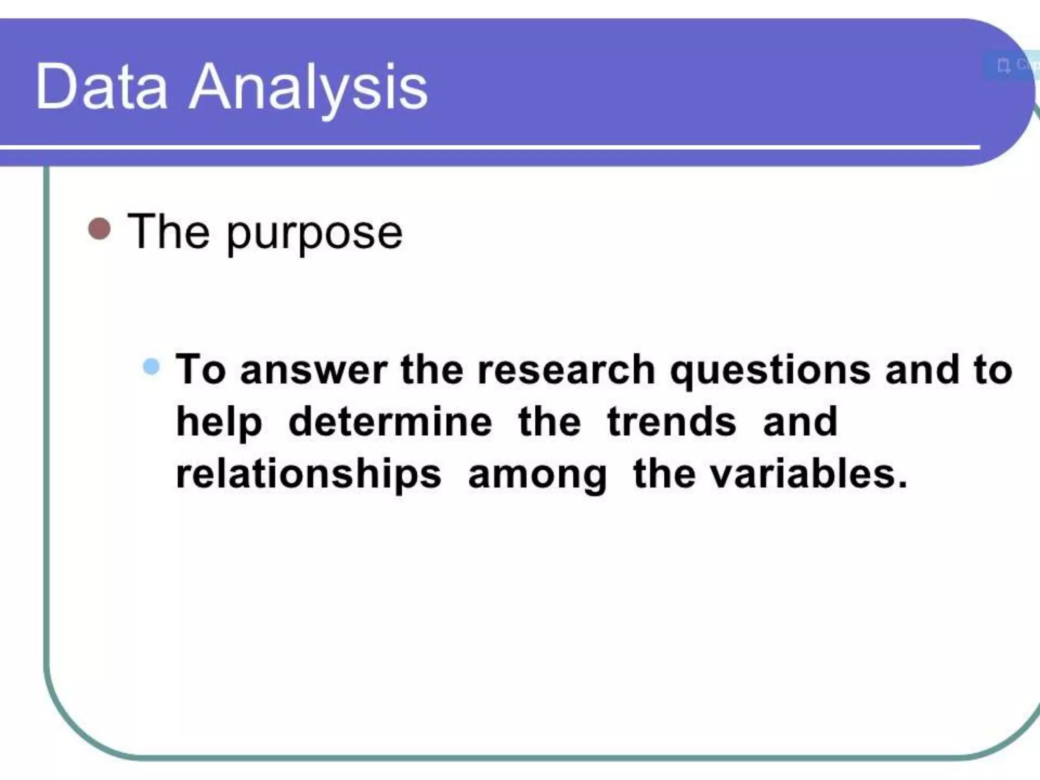 Data analysis and Interpretation | PPTX