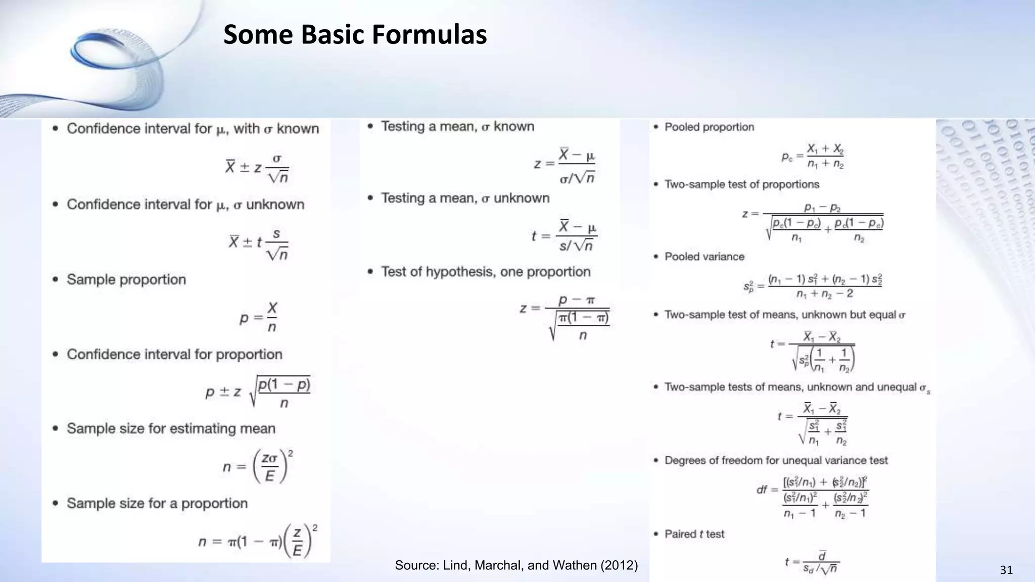 Data Analysis and Statistics | PPTX