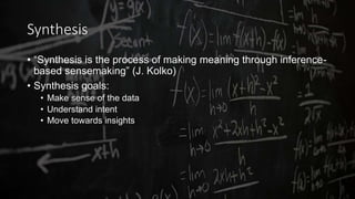 Data Analysis and Synthesis & Techniques of System.pptx