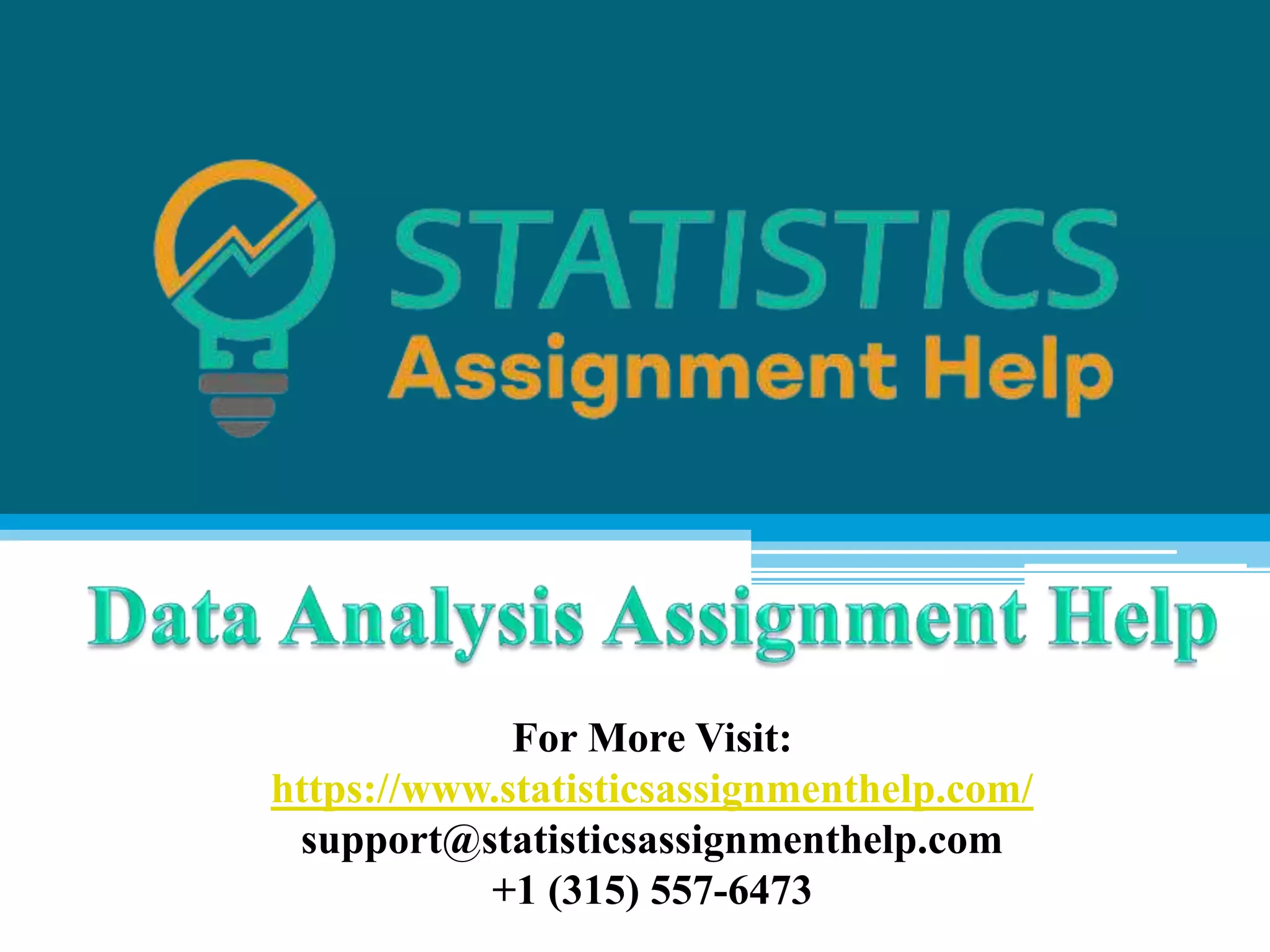 Data Analysis Assignment Help | PPTX