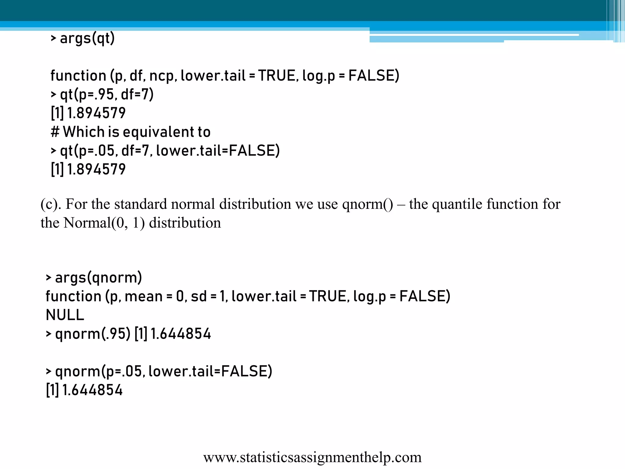 Data Analysis Assignment Help | PPT