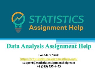 Data Analysis Assignment Help | PPTX