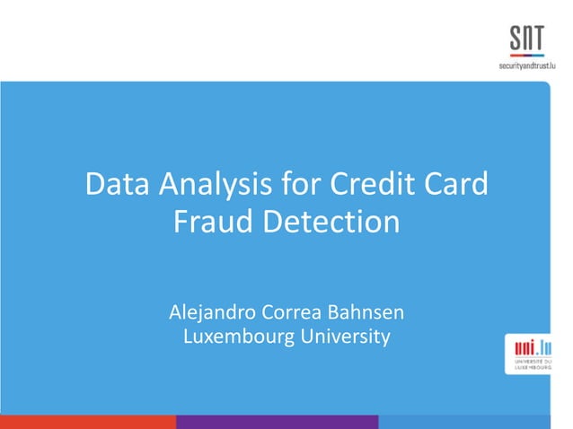 Data analysis for credit card fraud detection.pptx