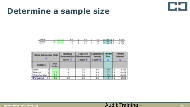Data Analysis for Audit Training (2016.06)