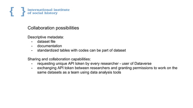 Data analysis in dataverse & visualization of datasets on historical ...