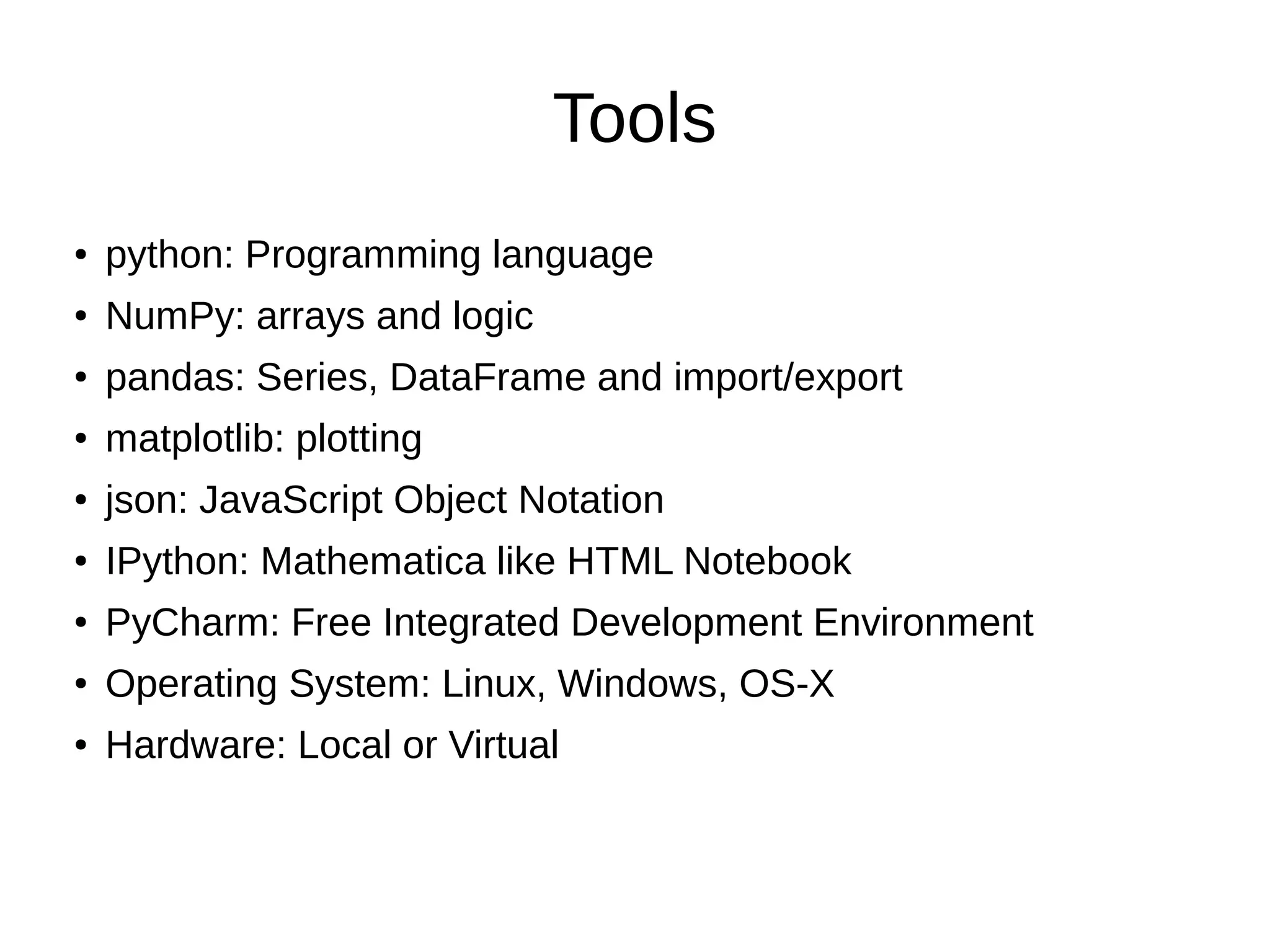 Data Analysis In Python Ppt 