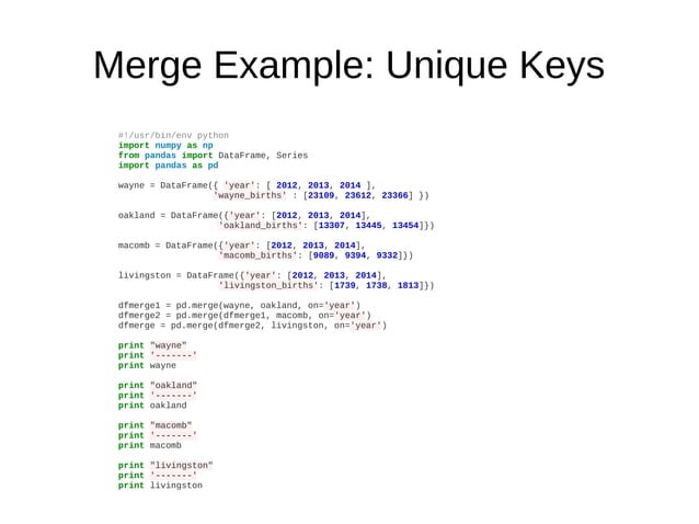 Data Analysis in Python | ODP