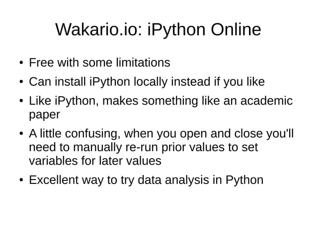 Data Analysis in Python | ODP