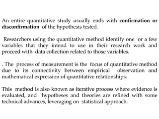 Data Analysis in Quantitative Research ppt | PPTX