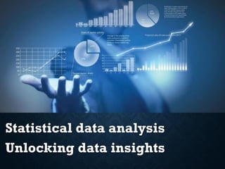 data analysis in Statistics-2023 guide 2023 | PPT