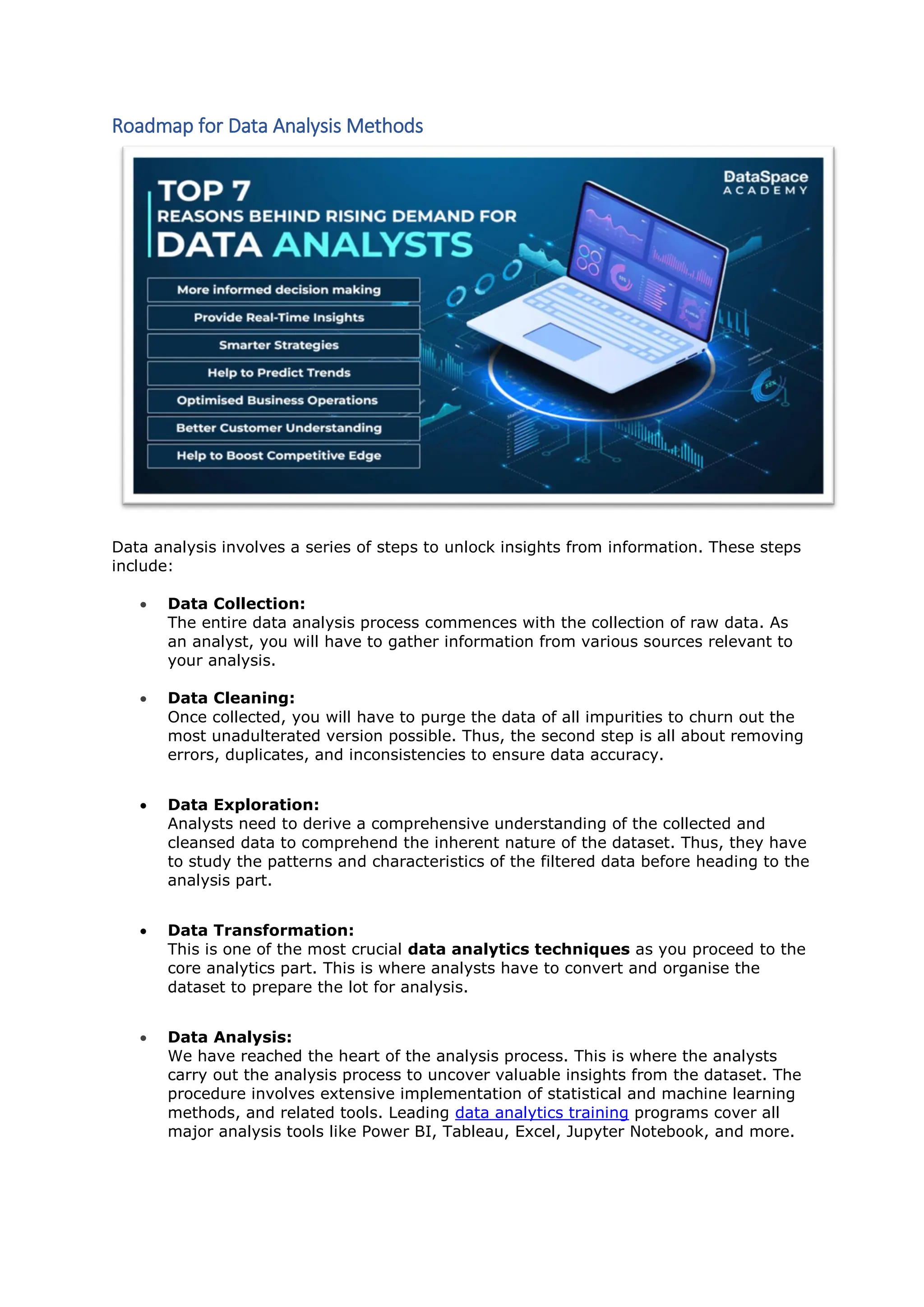 Data Analysis Methods 101 Turning Raw Data Into Actionable Insights Pdf