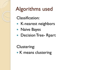 Data analysis of weather forecasting | PPT